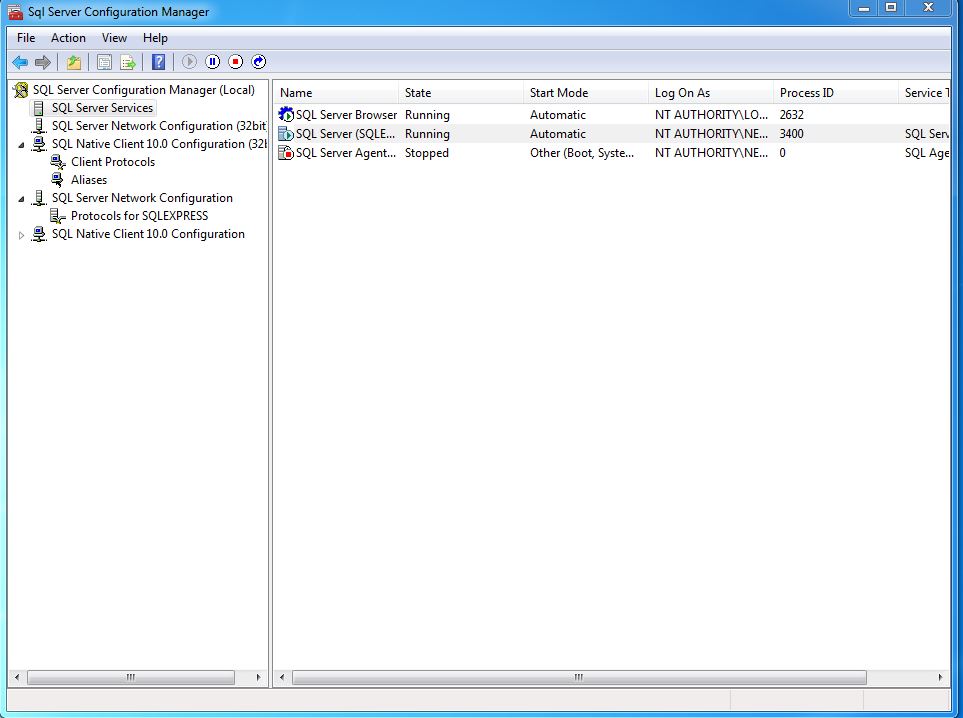 Initial SQL Server Configuration